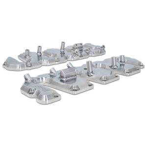 PPE Diesel Valve Cover Kit Polished Polished w/ Pillars - 118021230